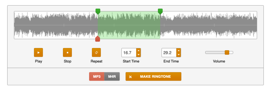Ringer 線上製作手機鈴聲，MP3/M4R 音樂音檔剪輯工具（iPhone/Android ） | 科技兔
