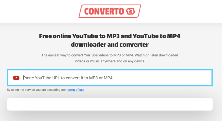 Converto.io 線上 Youtube 影片轉MP4、MP3音樂檔下載！免安裝登入 | 科技兔