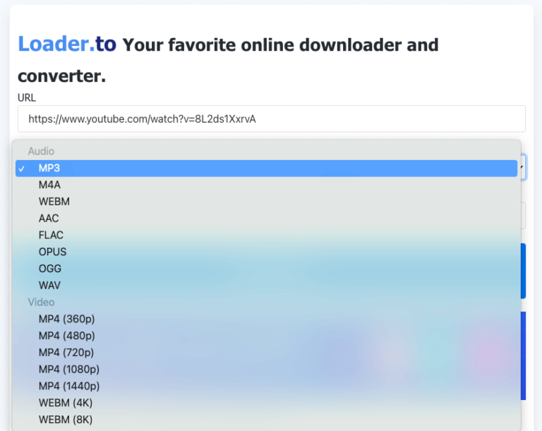 Loader.to 超強 Youtube 影片音樂下載器，高畫質一鍵轉 MP4/MP3！ | 科技兔