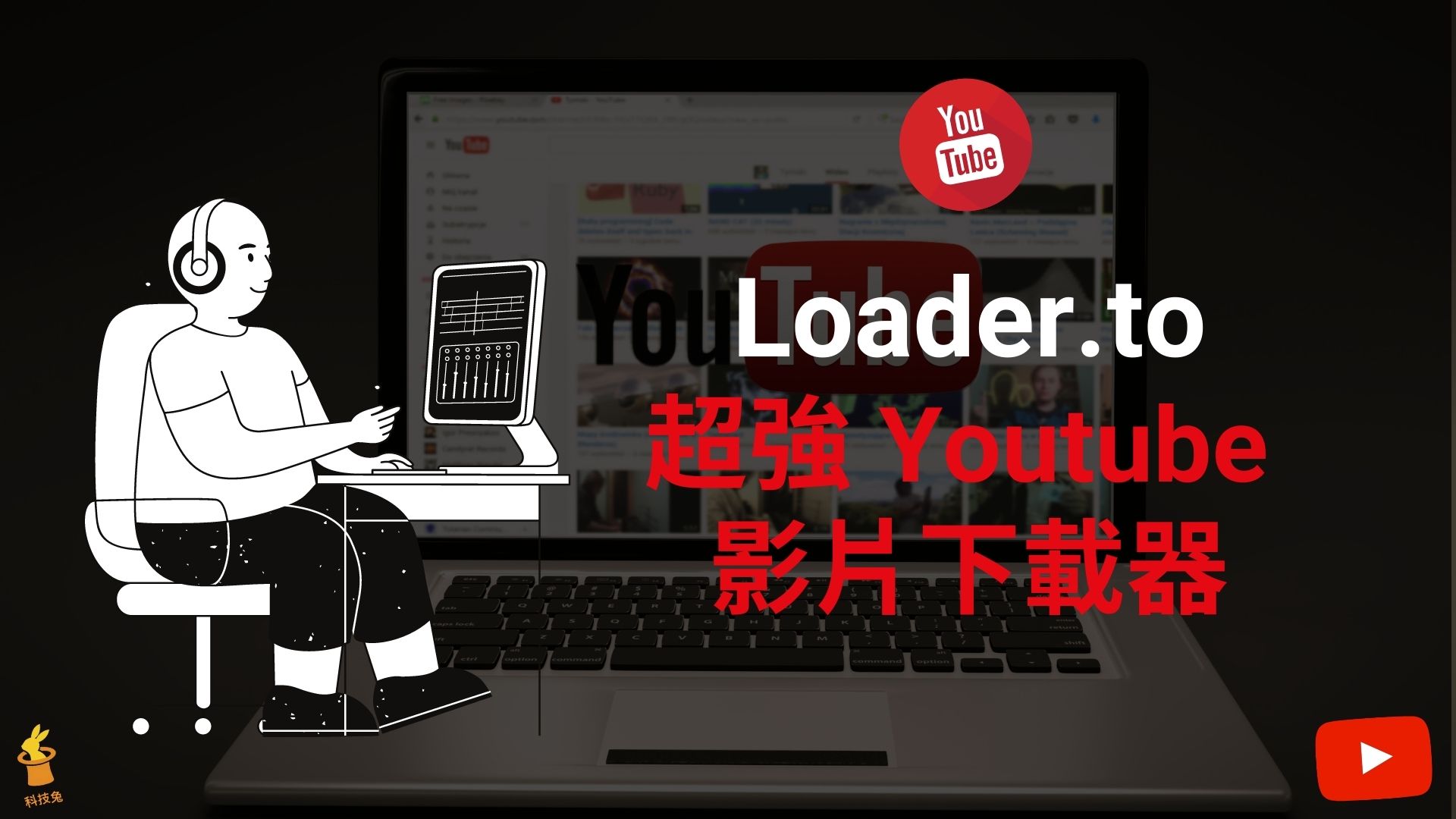 Loader.to 超強 Youtube 影片音樂下載器，高畫質一鍵轉 MP4/MP3！ | 科技兔