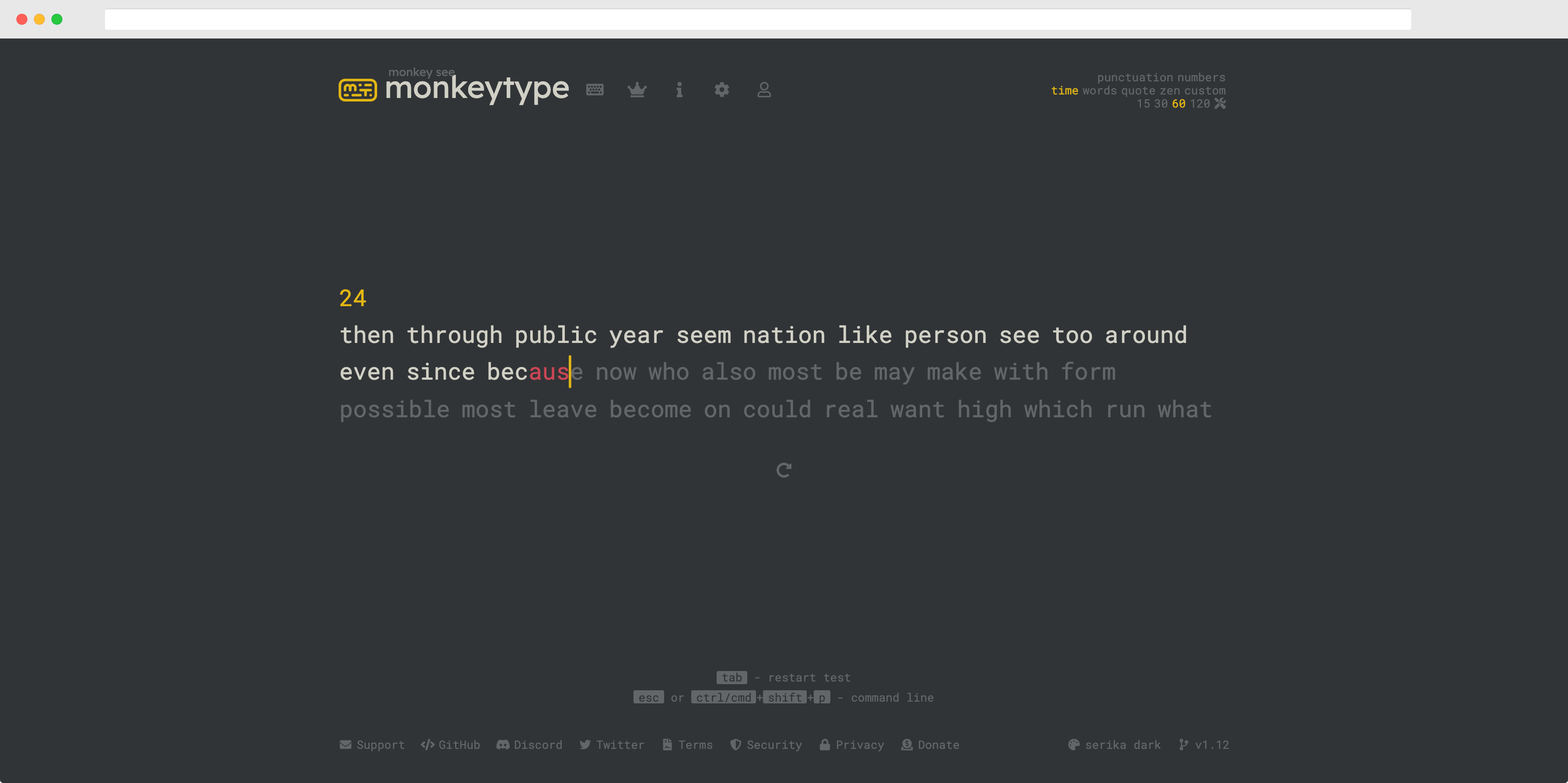 Monkeytype4 - 科技兔