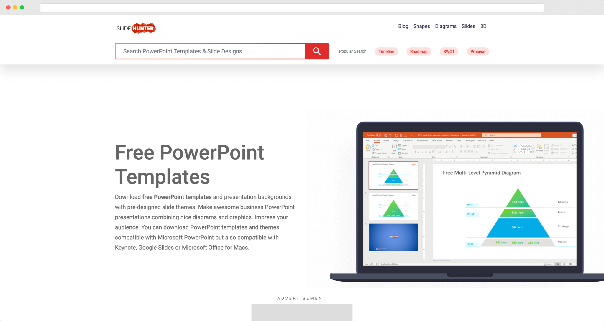 Slide Hunter 免費 PPT 簡報範本下載，相容 Google 簡報模板 | 科技兔