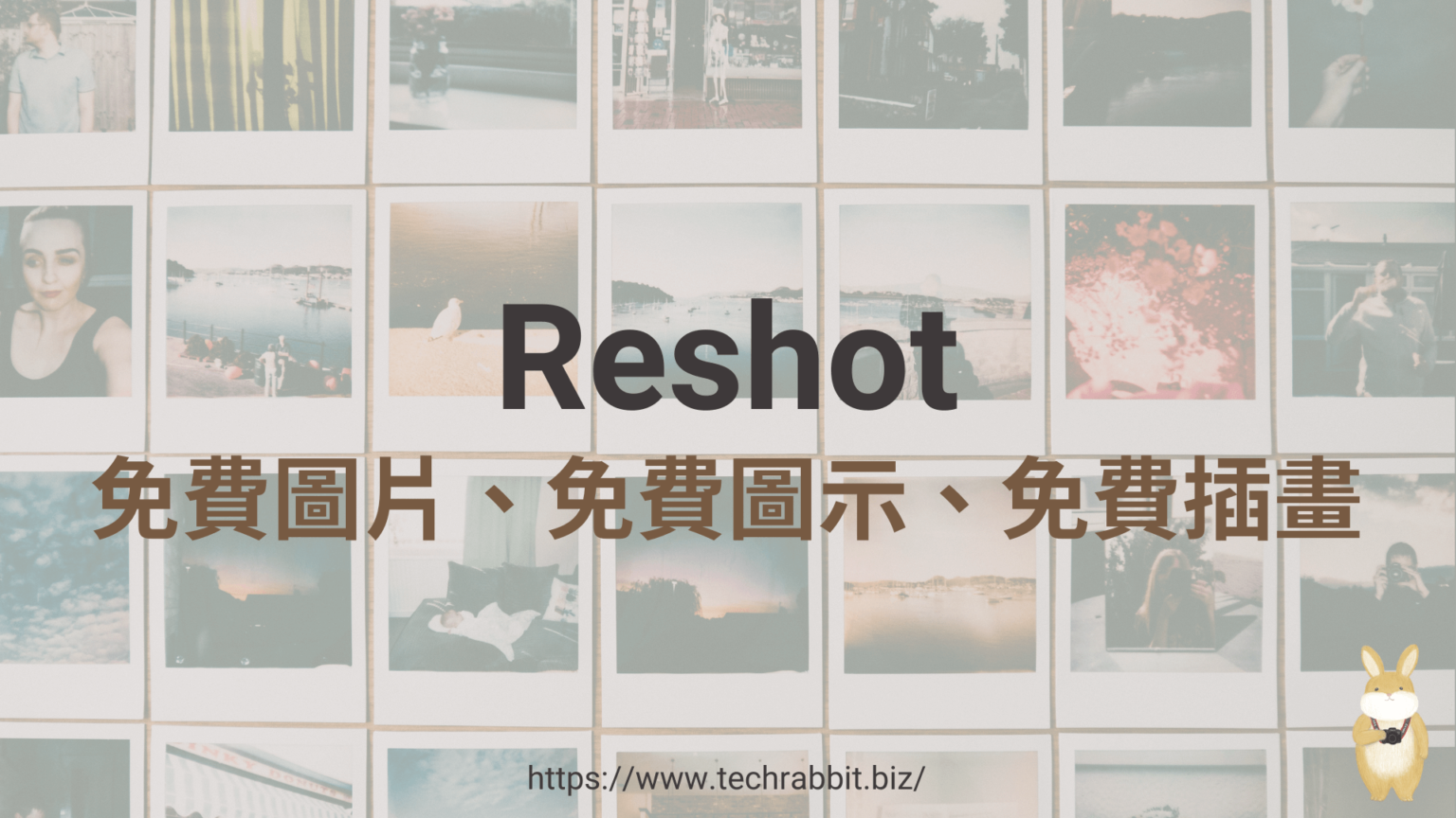 Reshot 上萬張免費圖片、圖示icon與插圖，無版權可個人用與商用 - 科技兔