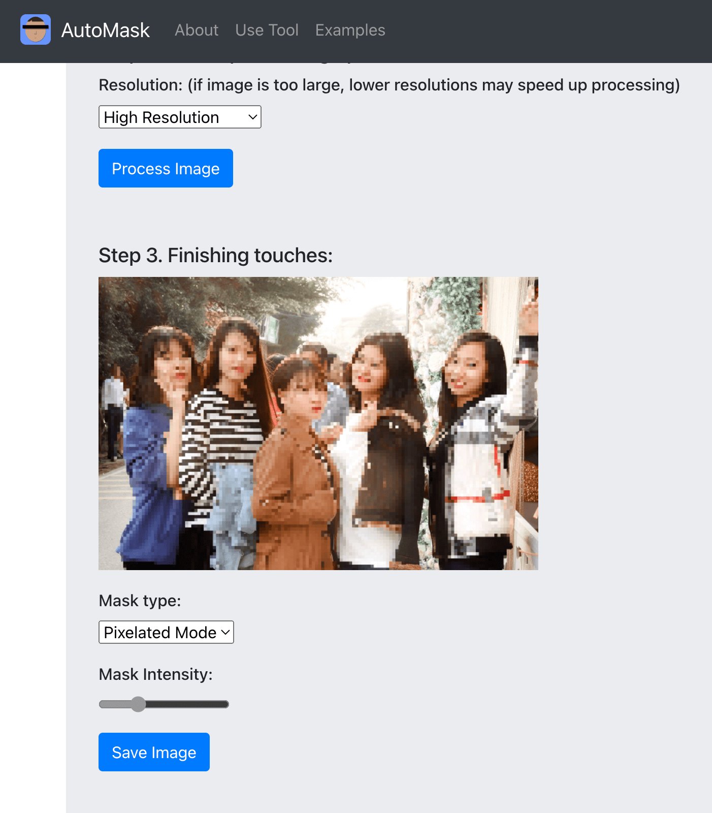 AutoMask 線上圖片馬賽克工具，上傳照片自動模糊處理 - 科技兔