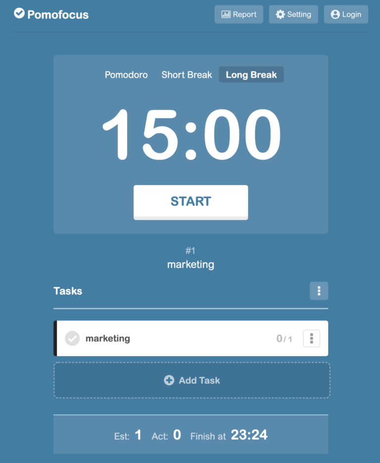 Pomofocus 免費番茄鐘線上電腦網頁版，可設置工作與休息時間！免安裝APP - 科技兔