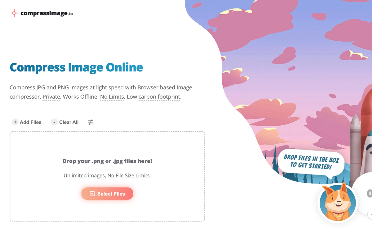 compressImage 免費線上快速壓縮圖片，節省大量照片檔案大小 - 科技兔
