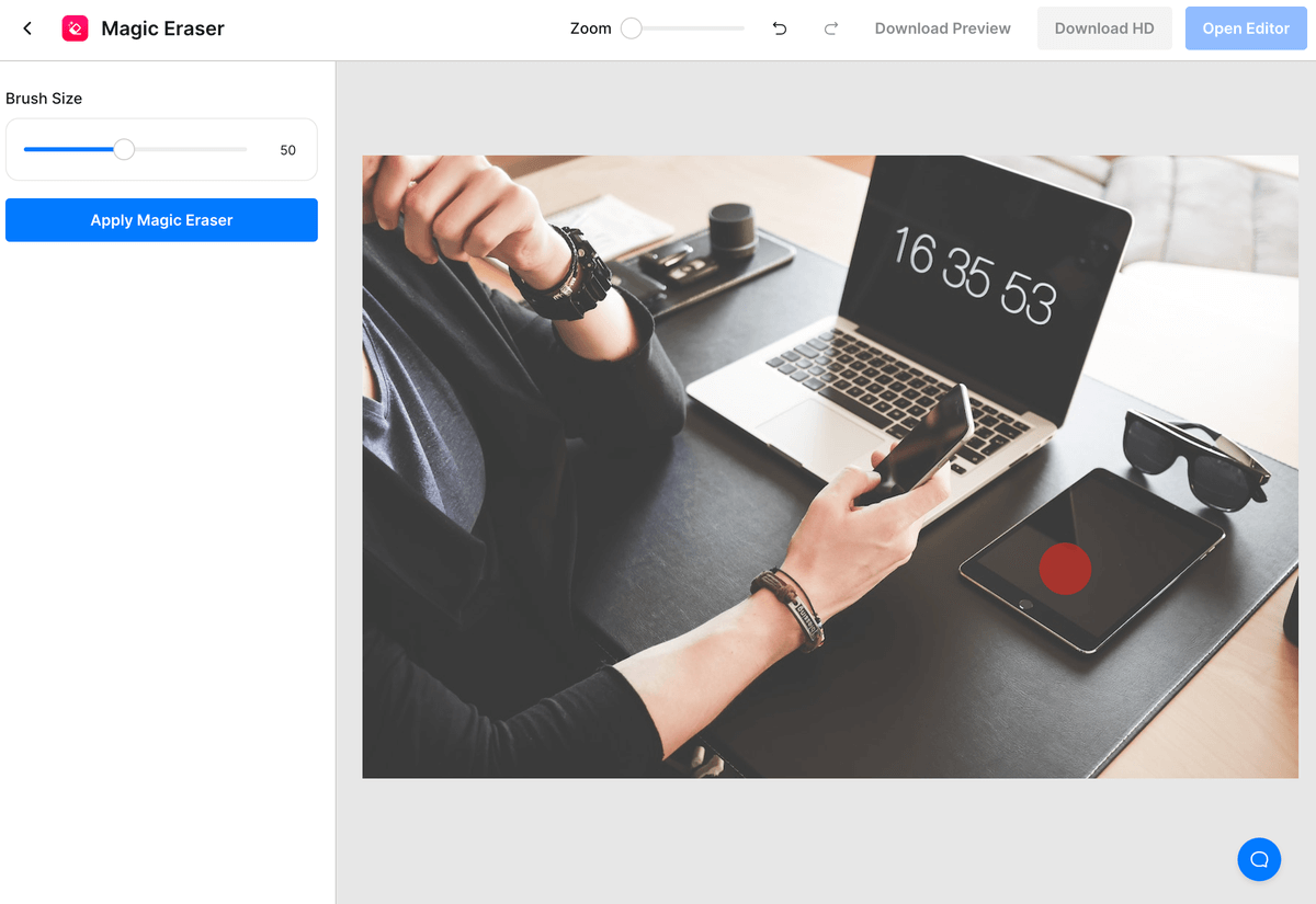 Pixelcut Magic Eraser 線上去除圖片背景路人甲與物品，透過AI移除照片背景物 - 科技兔