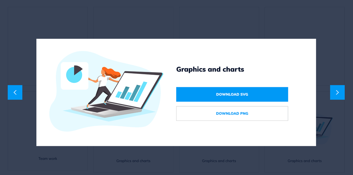 ManyPixels Gallery 超過2500張免費插圖素材庫，可自訂圖片顏色 - 科技兔