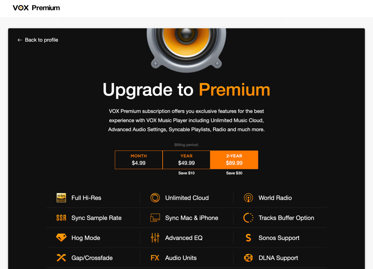 Vox Music Player 免費 MAC 音樂播放器，可自訂播放列表跟精選歌單 - 科技兔