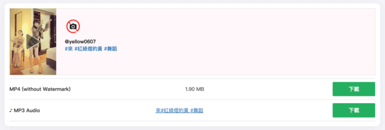 Snapvid 免費下載抖音 TikTok 影片，無浮水印高畫質，支援 MP4/MP3 - 科技兔